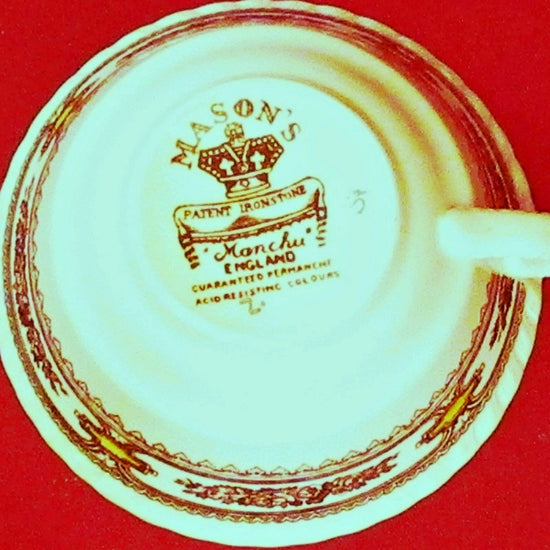 Antique Vintage Ironstone Porcelain w/ Manchu Pattern – Great Deals ...